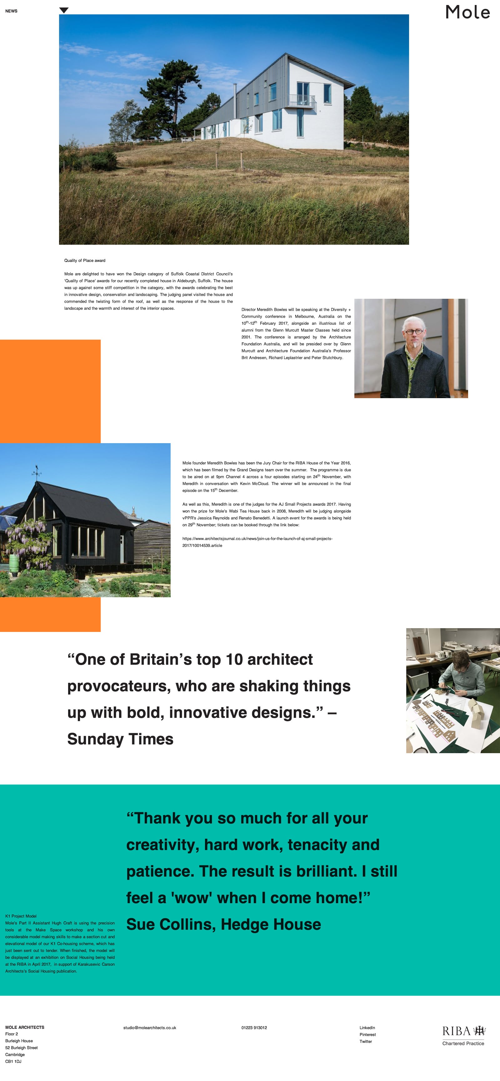 Are these the 10 Best Architect Website Designs for 2016?